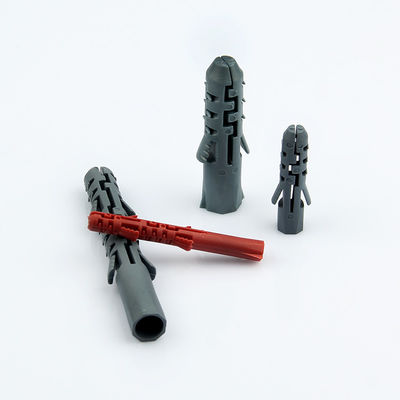 White Plastic Screw Plugs Anchor 4mm Wall Plugs For Gypsum Board