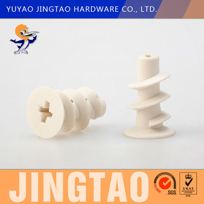 OEM Self Drilling Plasterboard Anchor White Gypsum Board Screw Plug