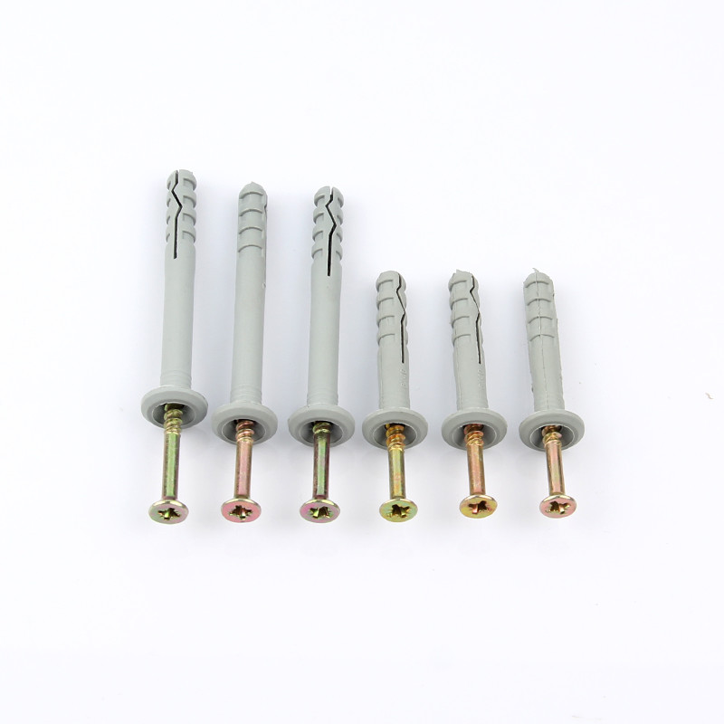 Steel Metal Drywall Plugs 6mm X 60mm Wall Plug Anchor For Concrete